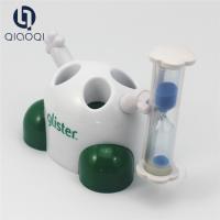 China unique plastic toothbrush frame with sandtimer hourglass wholesale for sale