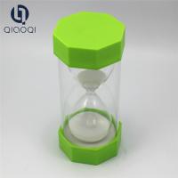 China Custom Kids Toy 30 Minute Octagonal Hourglass Sand Timer Factory for sale