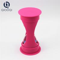 China 10mins customize red plastic sand timer hourglass clock for toys for sale