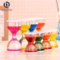 China unique oil drop hourglass timer for children toy for sale