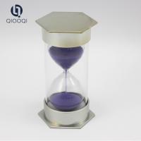 China Home Decoration Hexagon Plastic 3 minute Hourglass for Sale for sale