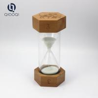 China High-grade Wooden hourglass set  business gifts customized for sale