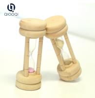 China Novelty 30 Second Mini Wood Hourglass wedding table gift for guests for sale