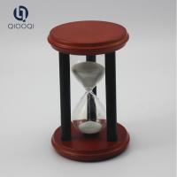 China Buy Promotional Simple 15 Minutes Solid Wooden Sandglass for sale
