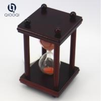 China Square wooden hourglass 15 minutes restaurants serving sand timer for sale