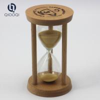 China Custom Logo 3mins wood sand timer hourglass for tea life for sale