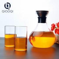 China new style stainless steel high boron silicon cool glass teapots for sale