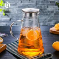 China Hot selling high borosilicate cool water pot drinking water pot 2000ml for sale