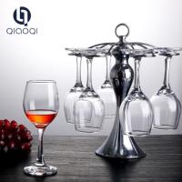 China unique hand-made lead-free red wine goblet set for sale