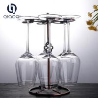 China customized high quality lead-free crystal red wine glass 500ml for sale