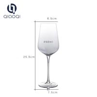 China Wholesal bulk Crystal wine glassware glasses Stemware large goblet giant Red wine glasses for sale