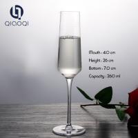 China Wholesale Hot Selling Lead-free Crystal Clear Red Wine Glasses for Wedding for sale