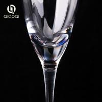 China Lead-free Red Wine Glasses /Beveled red wine glass manufacturer for sale