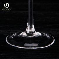 China Lead-free Red Wine Glasses /Beveled red wine glass manufacturer for sale