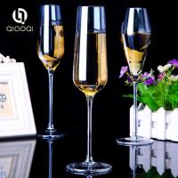 China Hot Sale Champagne Glass Wedding Toasting Wine Glasses Wholesale Champagne Flutes for sale