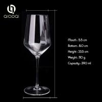 China customize all kinds of wine glass shape /red wine crystal glass set for sale
