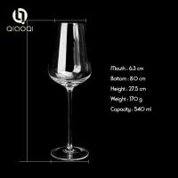 China customize all kinds of wine glass shape /red wine crystal glass set for sale