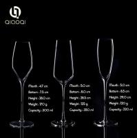 China Chardonnay/Chablis crystal wine glass for sale