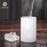 China mouth blown 120ml double wall borosilicate glass tea cup with custom LOGO for sale