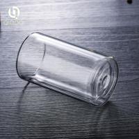 China Factory Price 2018 New Design double wall glass cup for coffee milk for sale