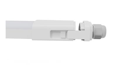 China LED Tri Proof Light 160LPW IP65 IK08 40 Watt 4ft 120 Beam Angle PC Housing Train Station for sale