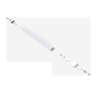 China 40W 4FT LED Tri Proof Light IP66 Parking Lot Tube High Efficiency For Exhibition Center for sale