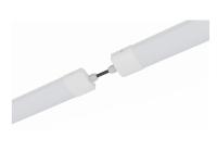 China Luminaire Coated Waterproof LED Tri-Proof Lights 120LPW For Airport Hall / Bus Station for sale