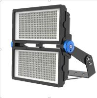 China Sport Outdoor Project LED Flood Light 1000W IP66 6500K CCT Wide Beam Angles for sale