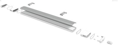 China Dualrays D2.5 120LPW SMD2835 40W LED Damp proof Light for sale