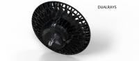 China Flicker Free UFO LED High Bay Light IK08 Meanwell LUXEON 100W 140LPW IP65 for sale