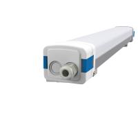 China IP65 LED Tri-Proof Light Aluminum Cover With BOKER Filcker Free Driver For Garage for sale