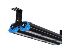 China DUALRAYS HB6 4ft 200W IP65 140LPW Aluminium LED Linear Highbay for Warehouse Aisle with Microwave Sensor and Emergency Optional and 7 Years Guarantee for sale