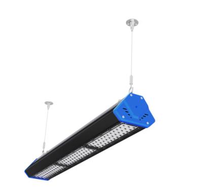 China DUALRAYS HB6 4ft 200W IP65 140LPW Aluminium LED Linear Highbay for Warehouse Aisle with Microwave Sensor and Emergency Optional and 7 Years Guarantee for sale