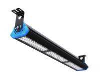 China DUALRAYS HB6 4ft 200W IP65 140LPW Aluminium LED Linear Highbay for Warehouse Aisle with Microwave Sensor and Emergency Optional and 7 Years Guarantee for sale
