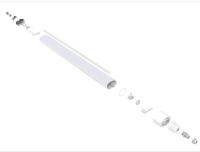 China Warehouse Applied 1200mm Led Tri Proof Light 160LPW 40W Full PC Housing Long Life for sale