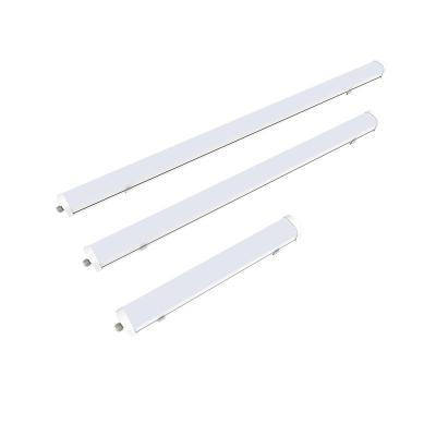 China High Light Efficiency LED Triproof Light 130LPW With Transparent Cover for sale