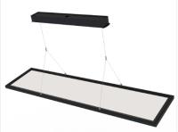 China OP5 Led Pendent Light 50W 120LPW Suspension Wirerope for Office / Workstations for sale