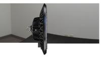 China UFO High Bay Netherlands Warehouse Basement Ligting 140lm/w Aluminium Alloy Good Heat Dissipation for sale