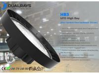 China AC100~240V UFO LED High Bay Light Die Cast Aluminum IP65 LUMILEDS Light Source 50/60Hz for sale