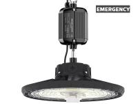 China HB2 DIP Switchable Power and 3CCT UFO LED High Bay Light 100W 150LPW with Emergency function optional for sale