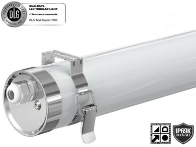 China TB6 LED Tubular Light IP69K PMMA IK08 Anti-Ammonia/UV /PC IK10 Anti-UV Protection for sale
