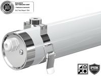 China IP69K IK10 TB6 LED Tubular Light Anto-UV Ammonia For Food Processing Plant for sale