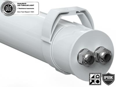 China 1.5m 60W IP69K IK10 TB7 LED Tubular Light for Farm with 3 or 5 wiring-through linkable for sale