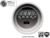 China 1.5m 60W IP69K IK10 TB7 LED Tubular Light for Chemical Facilities with 3 or 5 wiring-through linkable and DIP Switchable Power/3CCT/3-Phase Changing for sale