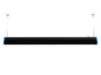 China DUALRAYS HB6 IP65 140LPW Aluminium LED Linear Highbay for Warehouse Aisle with Microwave Sensor and Emergency Optional for sale