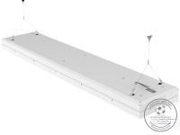China DUALRAYS LIGHTING 100W ISP4 Indoor LED Sport Light with 140LPW Efficiency UGR<19 and 7 years guarantee for sale