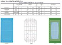China DUALRAYS LIGHTING 100W ISP4 Indoor LED Sport Light with 140LPW Efficiency UGR<19 and 7 years guarantee for sale