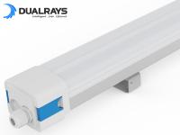 China DUALRAYS D5 LED Moisture-proof Light with DIP Switchable Power 3CCT 160LPW Efficiency with 3*1.5mm2, 5*1.5mm2, 3*2.5mm2, 5*2.5mm2 wires through for option for sale
