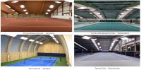 China ISP5 600x1200mm LED Sport Panel with URG<22 150LPW Efficiency for Tennis Court players the best possible experience without the risk of eye strain for sale