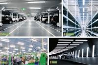 China Linkable Aluminum IP65 120lm/W LED Tri Proof Light With ETL CE Listed for sale